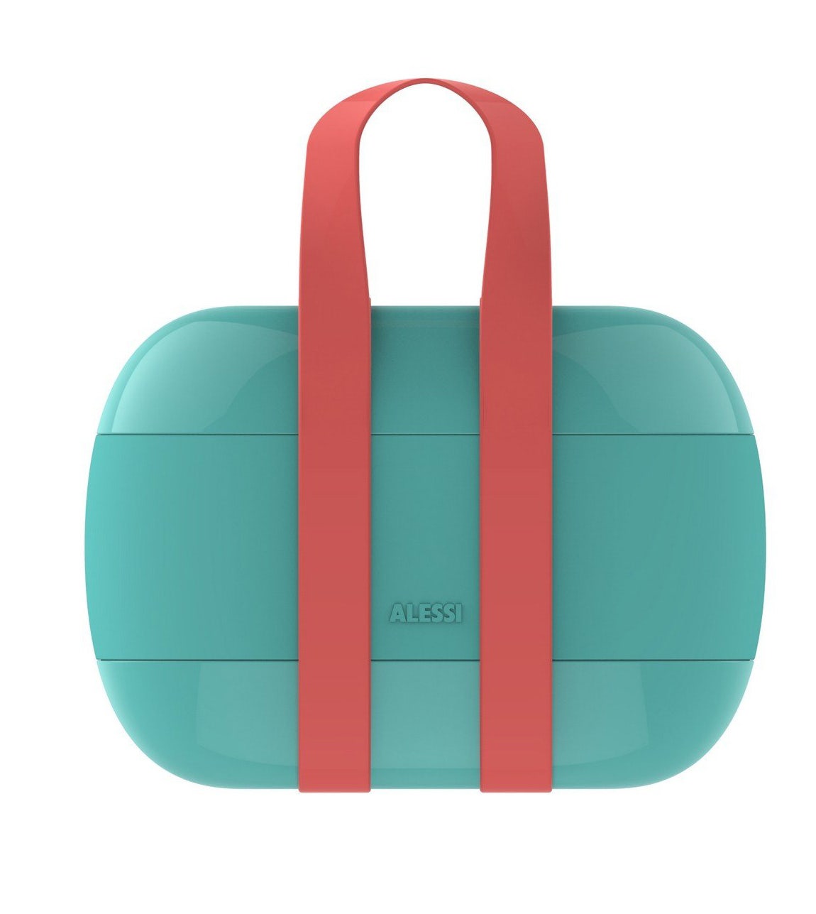 Alessi SA02 Food A Porter Three Compartment Lunch Box