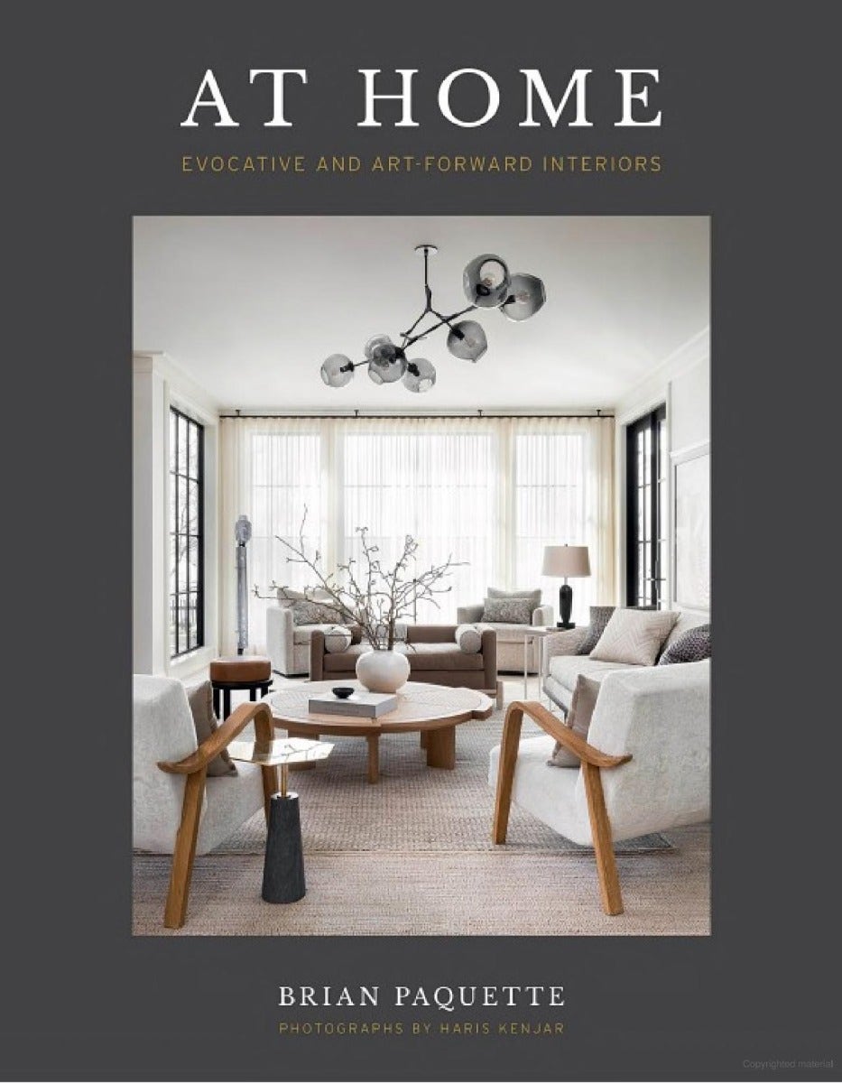 At Home: Evocative and Art-Forward Interiors (Hardcover Book)