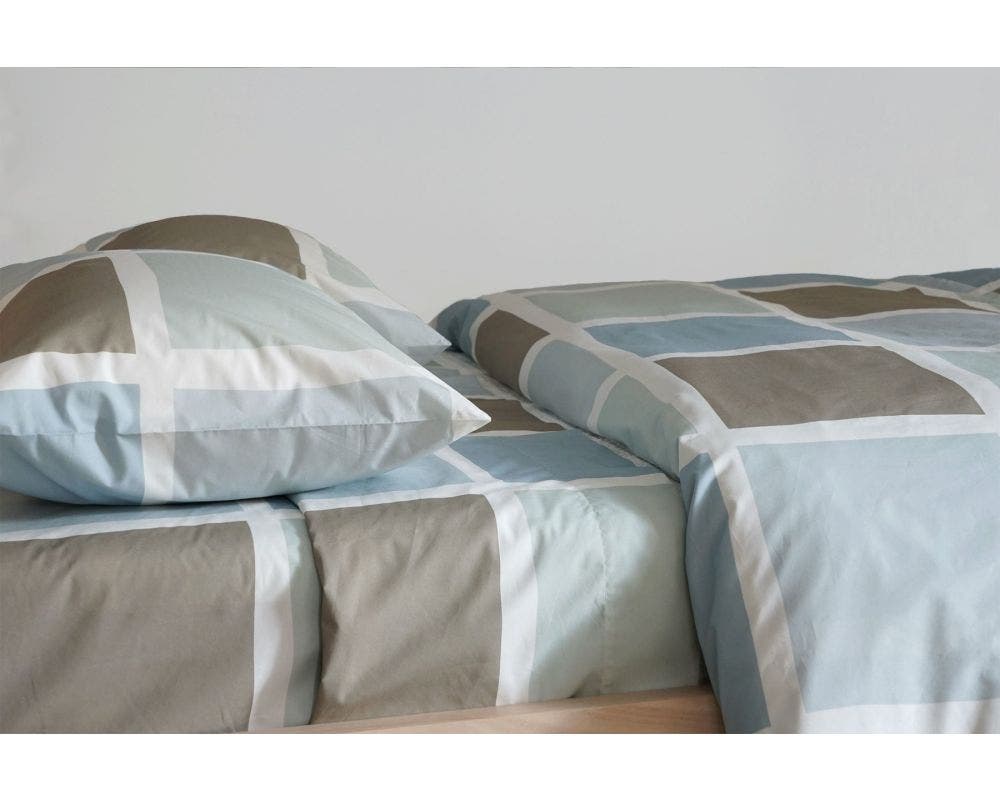 Area Blocks Fitted Sheet