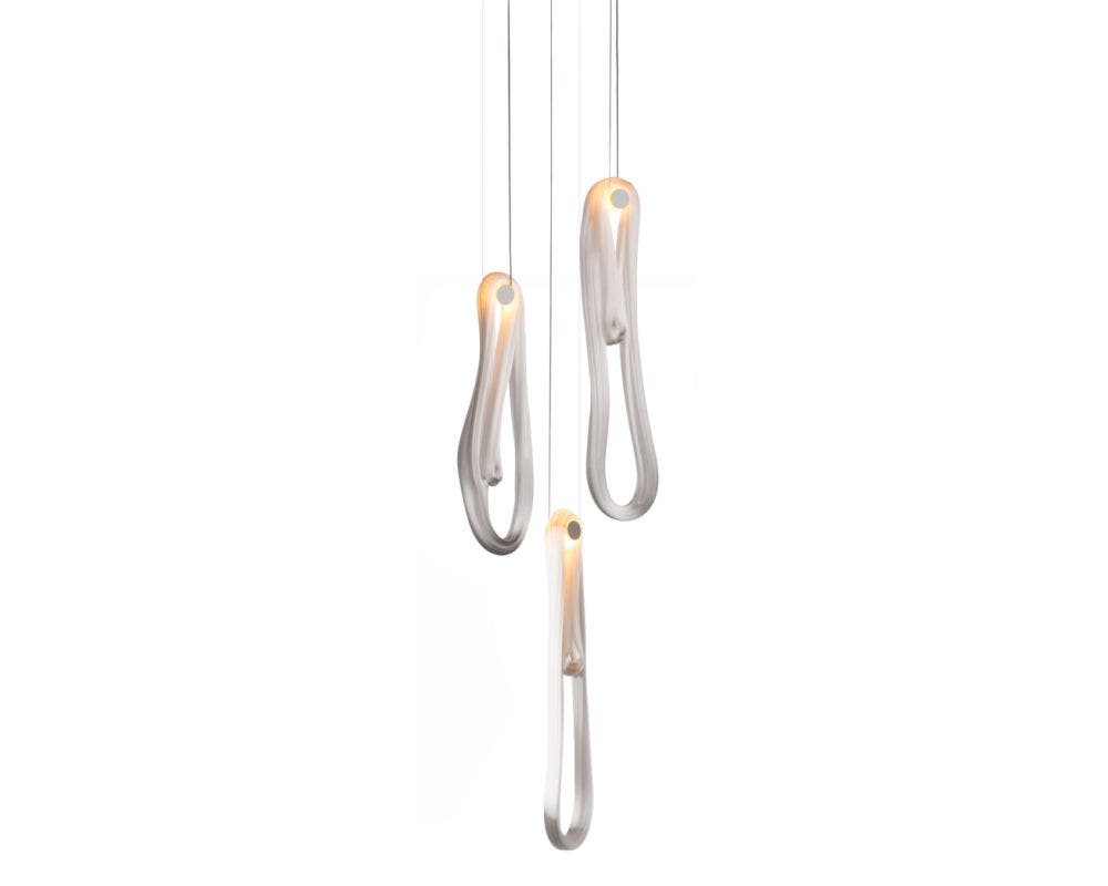 Bocci 87.3 Random Three Pendant Light