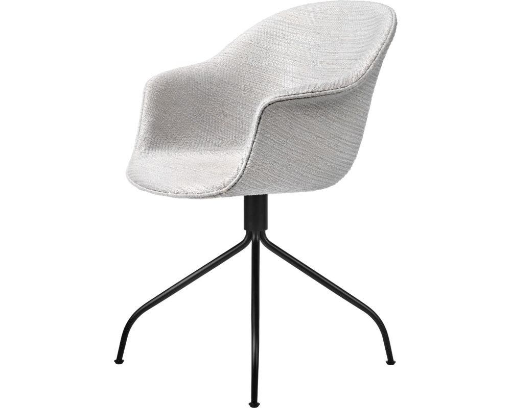 GUBI Bat Swivel Base Meeting Chair - Fully Upholstered