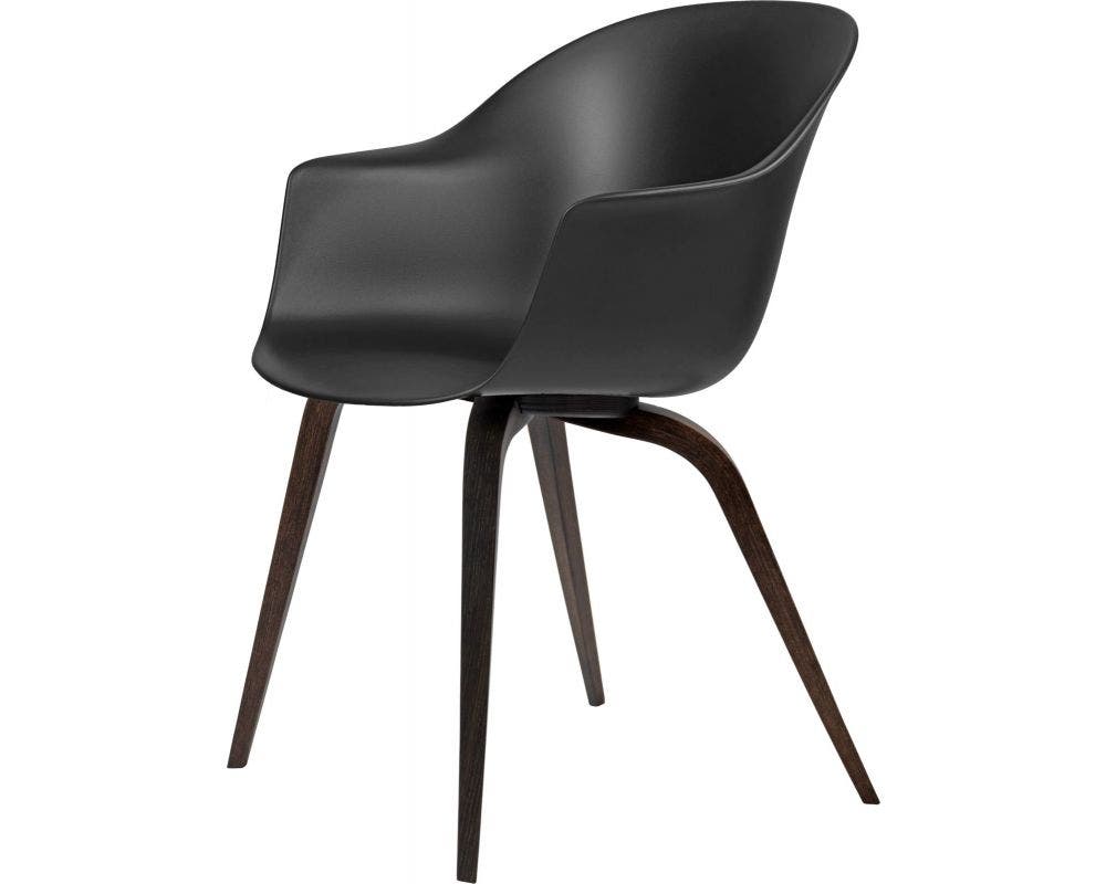 GUBI Bat Wood Base Dining Chair
