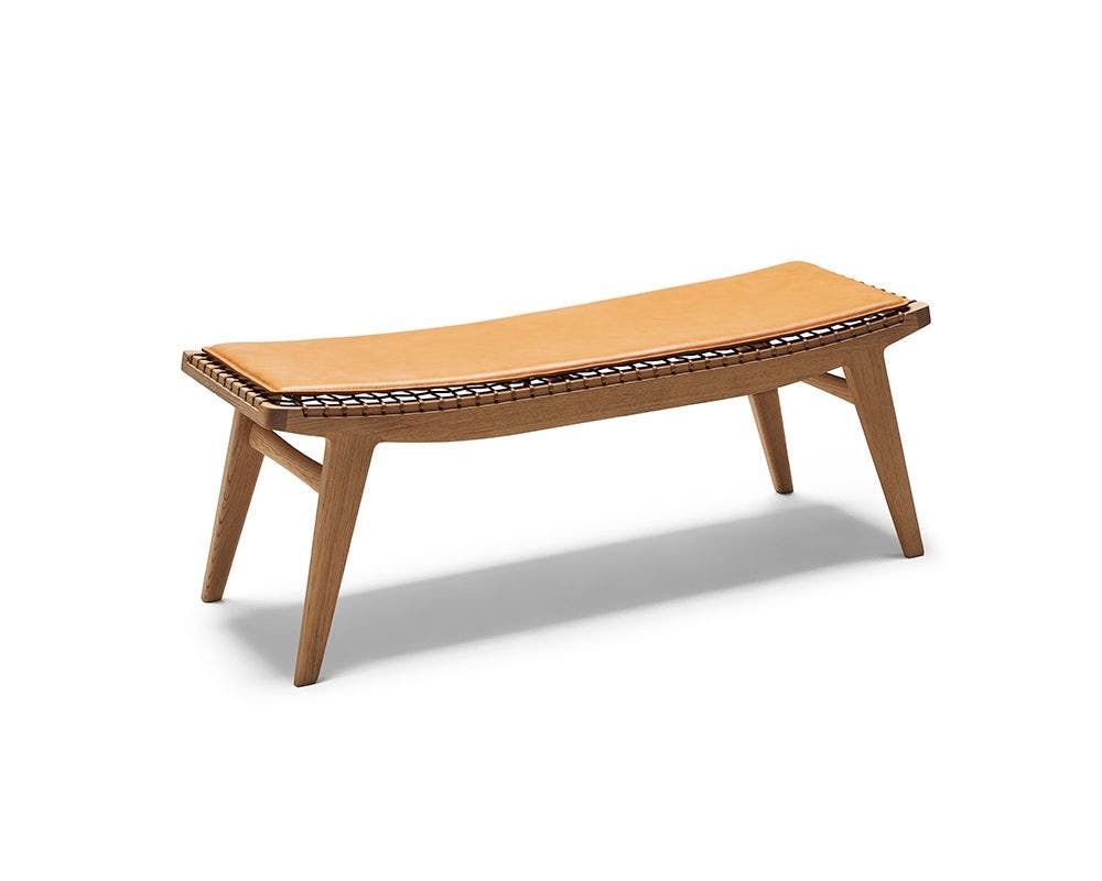 Knoll Klismos Bench
