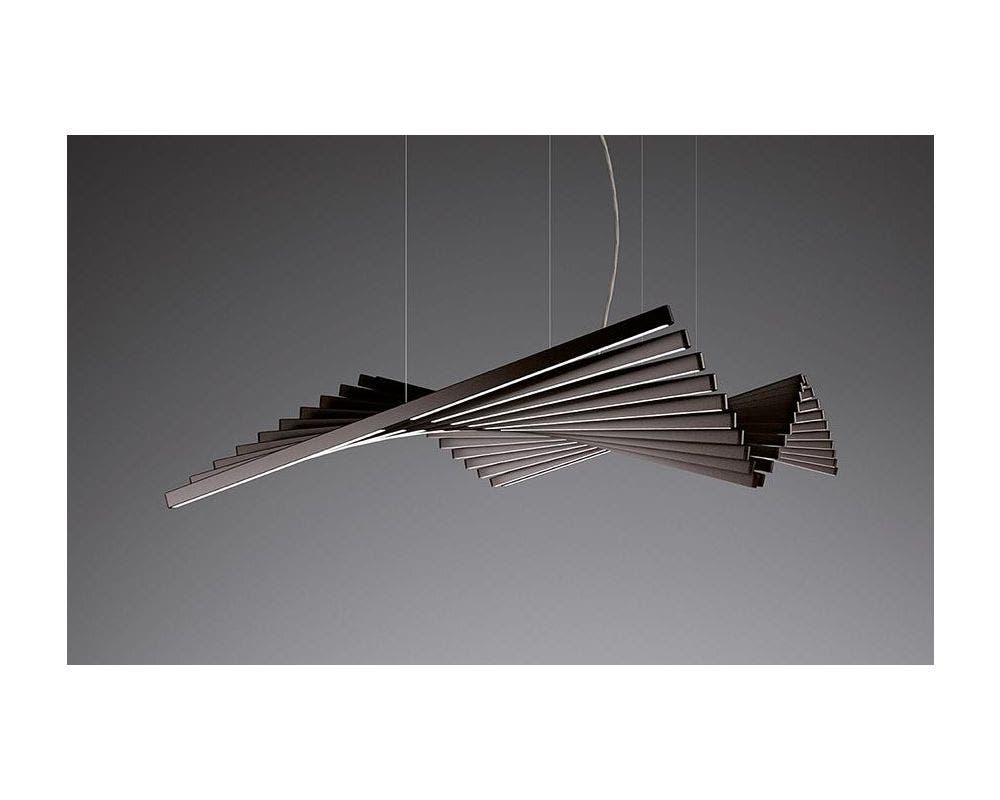 Vibia Rhythm 2122 30-Strip Horizontal Down Pendant Lamp