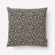 Maharam Checker Split Pillow, Black/White