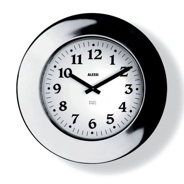 Alessi 05 G Walter Wayle II Wall Clock