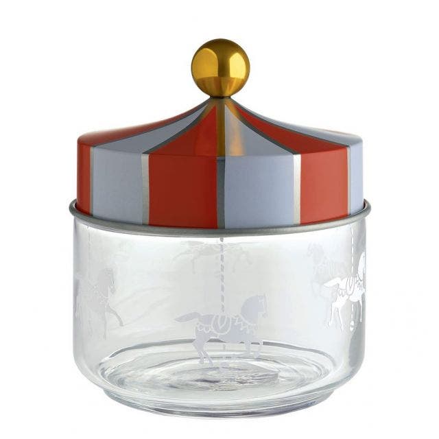 Alessi MW68S2 Circus Jars with Hermetic Lid (Set of 2)