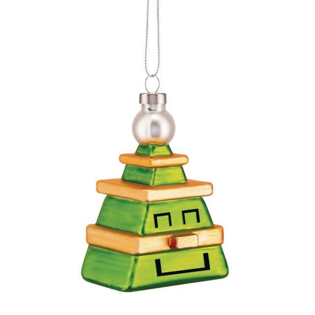 Alessi GJ02 1 Santa Cube Christmas Ornament