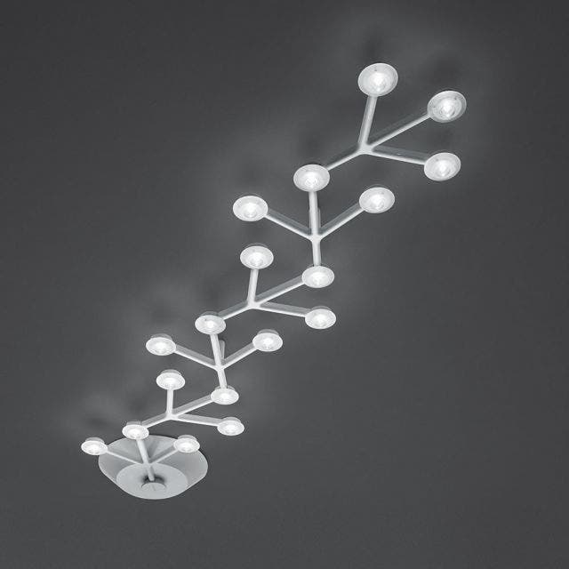 Artemide LED Net Line 66 Ceiling Lamp