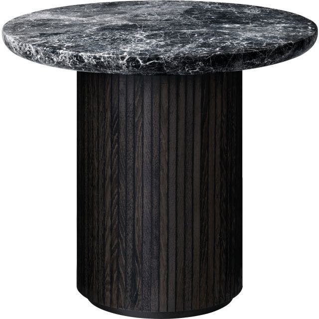 GUBI Moon Round Coffee Table - Wood Top