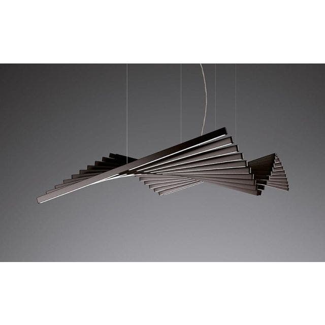 Vibia Rhythm 2113 40-Strip Horizontal Down Pendant Lamp