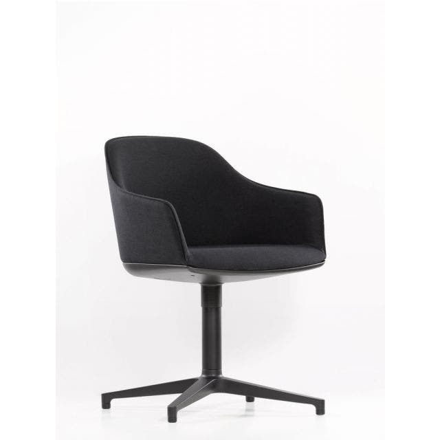 Vitra SoftShell Chair - Four-Legged Base