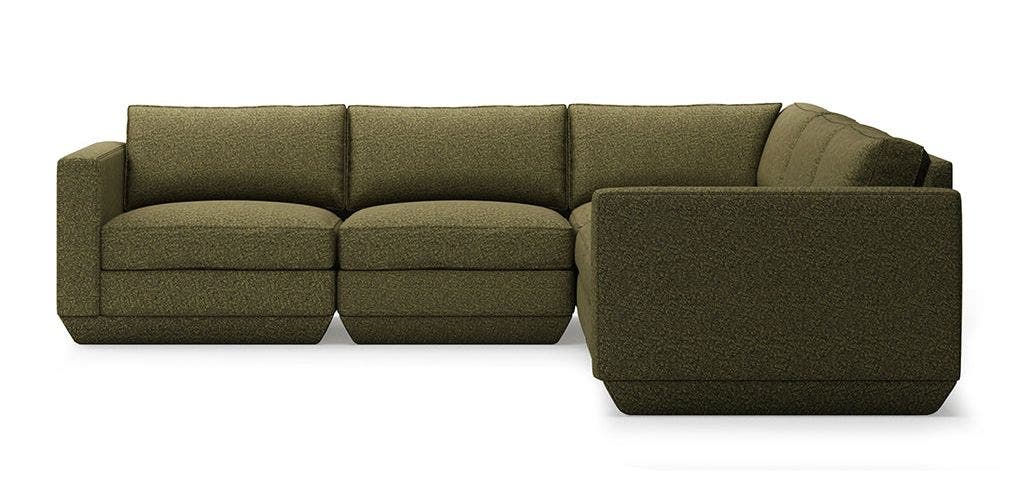 Gus* Modern Podium 4-Piece Sectional Sofa
