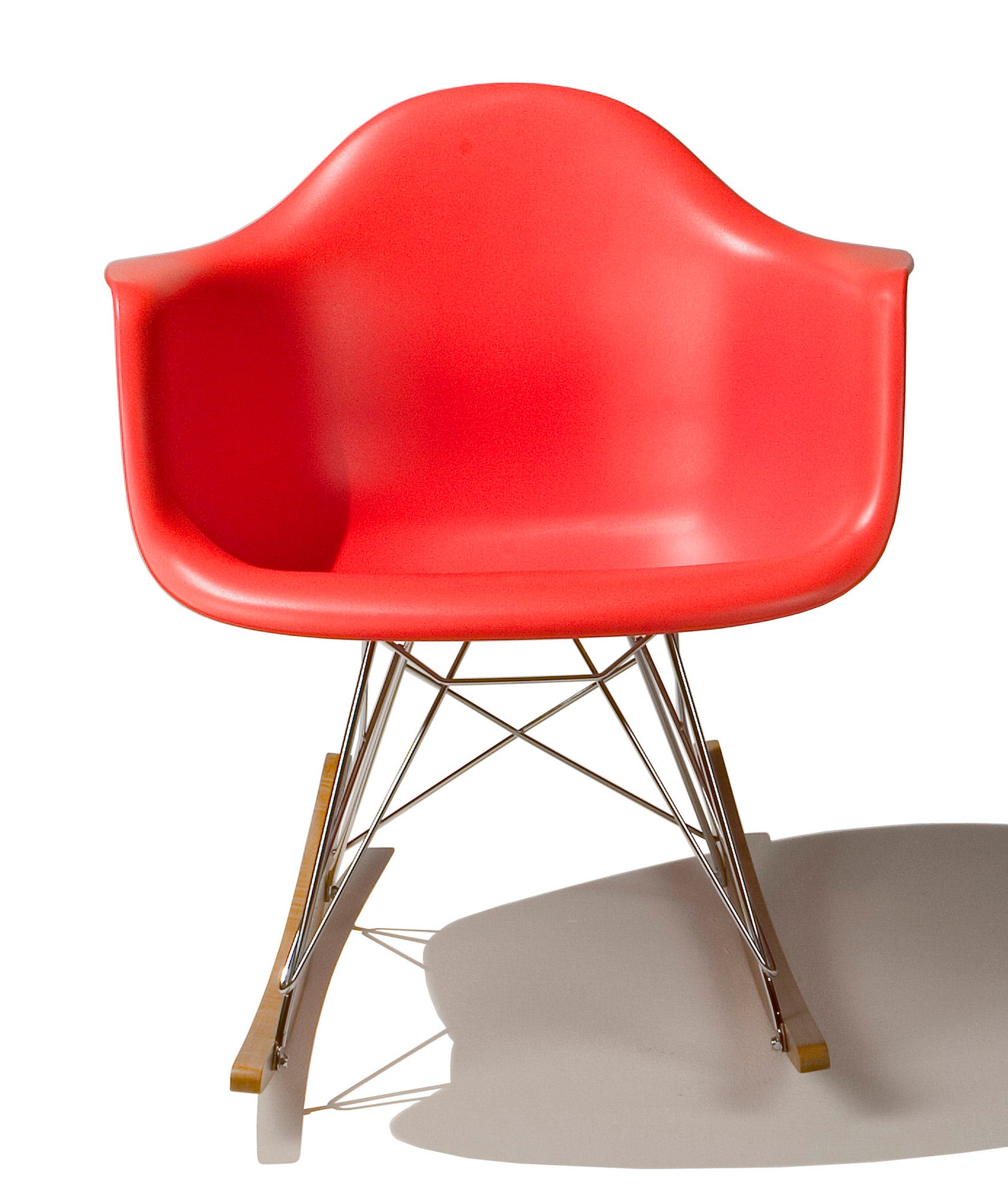 Herman Miller Eames Molded Plastic Armchair - Upholstered