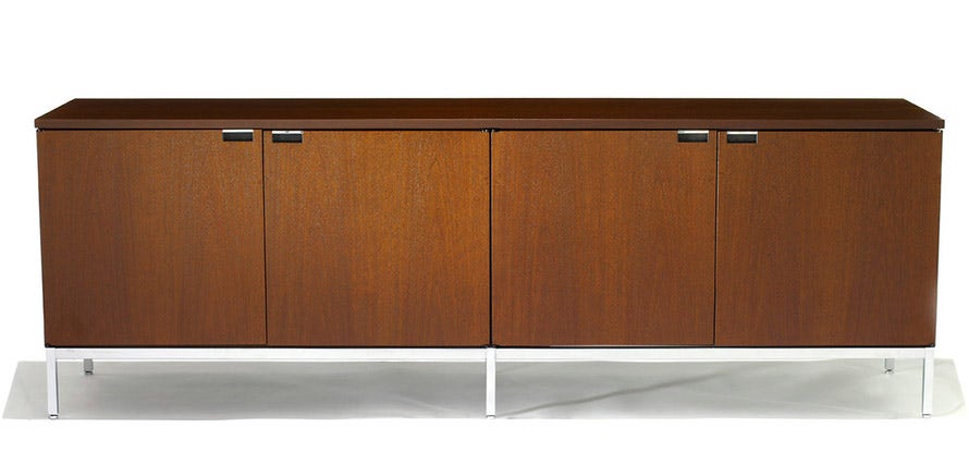 Knoll Florence Knoll Credenza - Four Position (Four Storage Cabinets ...