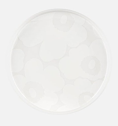 Marimekko Oiva / Unikko Plate - 20 cm