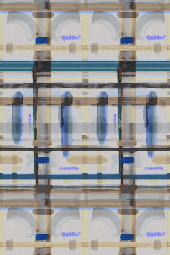 Moooi Corinthian Check Carpet